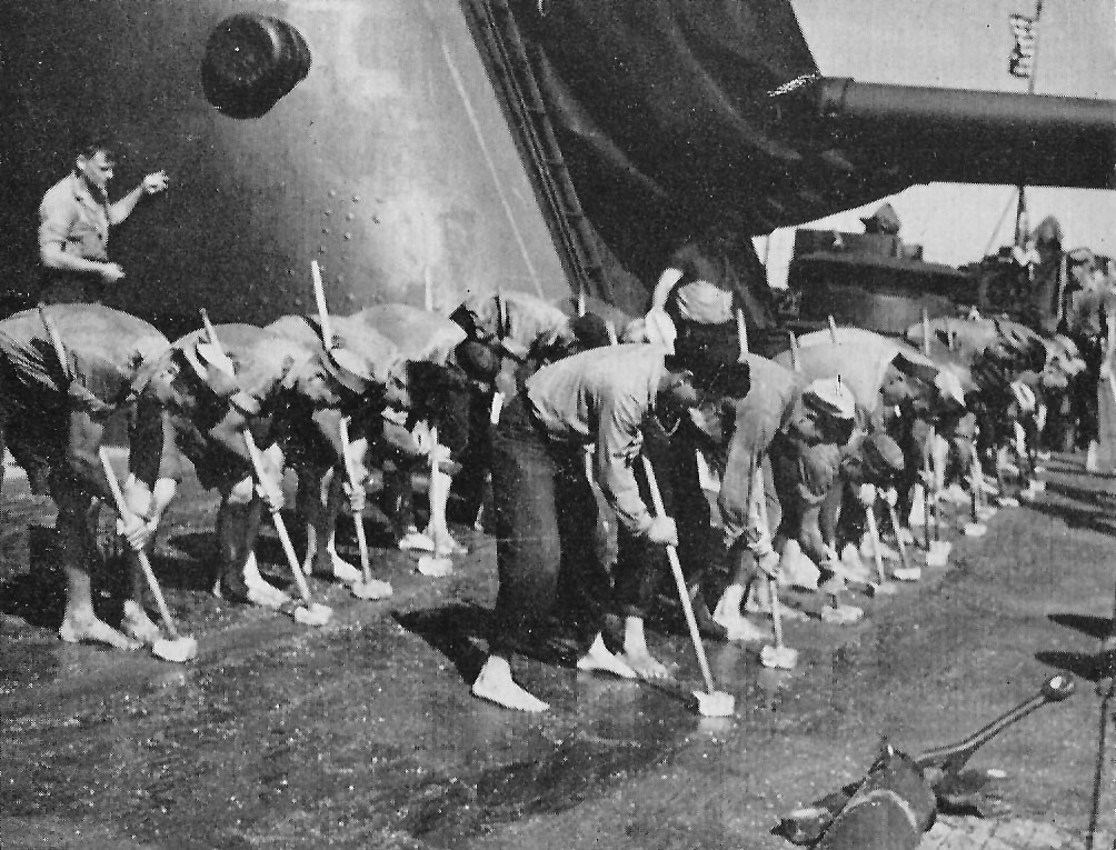 The Big (rusty) Stick: The battleship USS Iowa out of mothballs. (Heavy ...