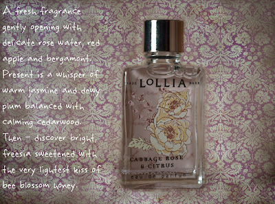FinchandSparrow.com: NEW LoLLIA mini travel perfume!