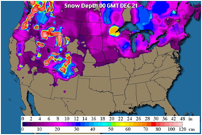 A couple of points I wanted to hit: a look at snow depth across the ...