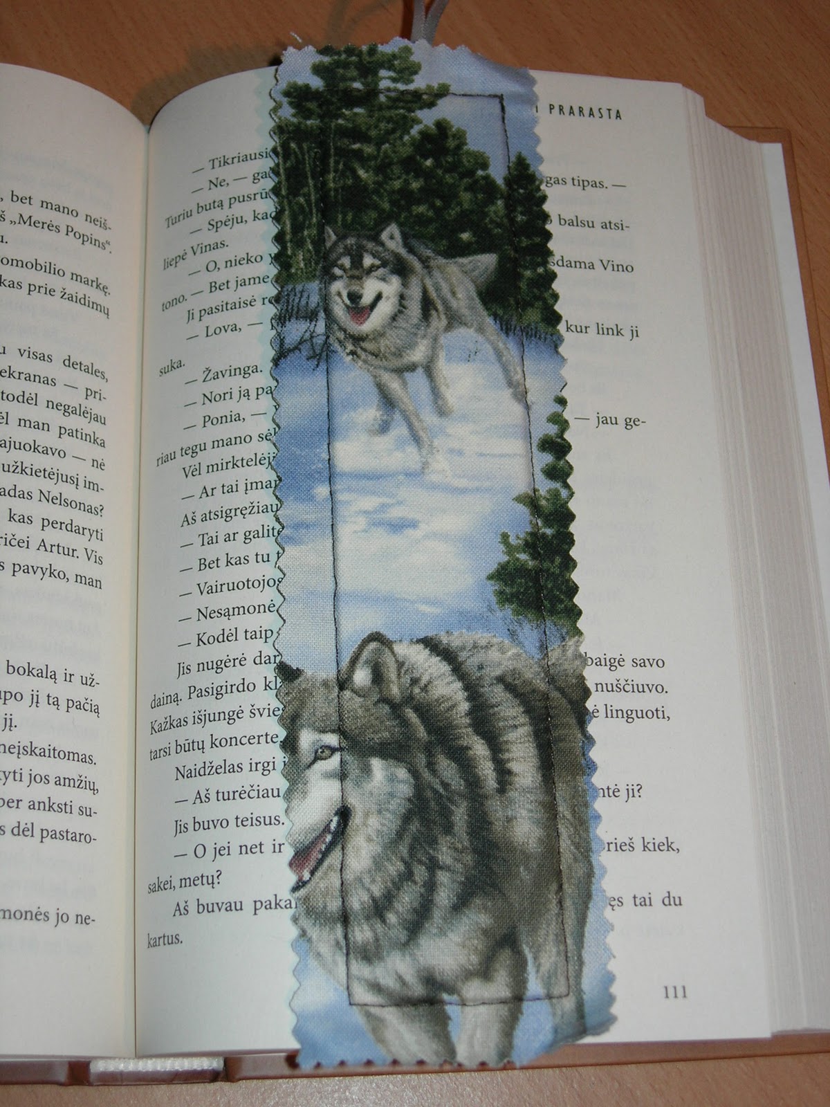 Bookmarks collection from around the world: Wolf