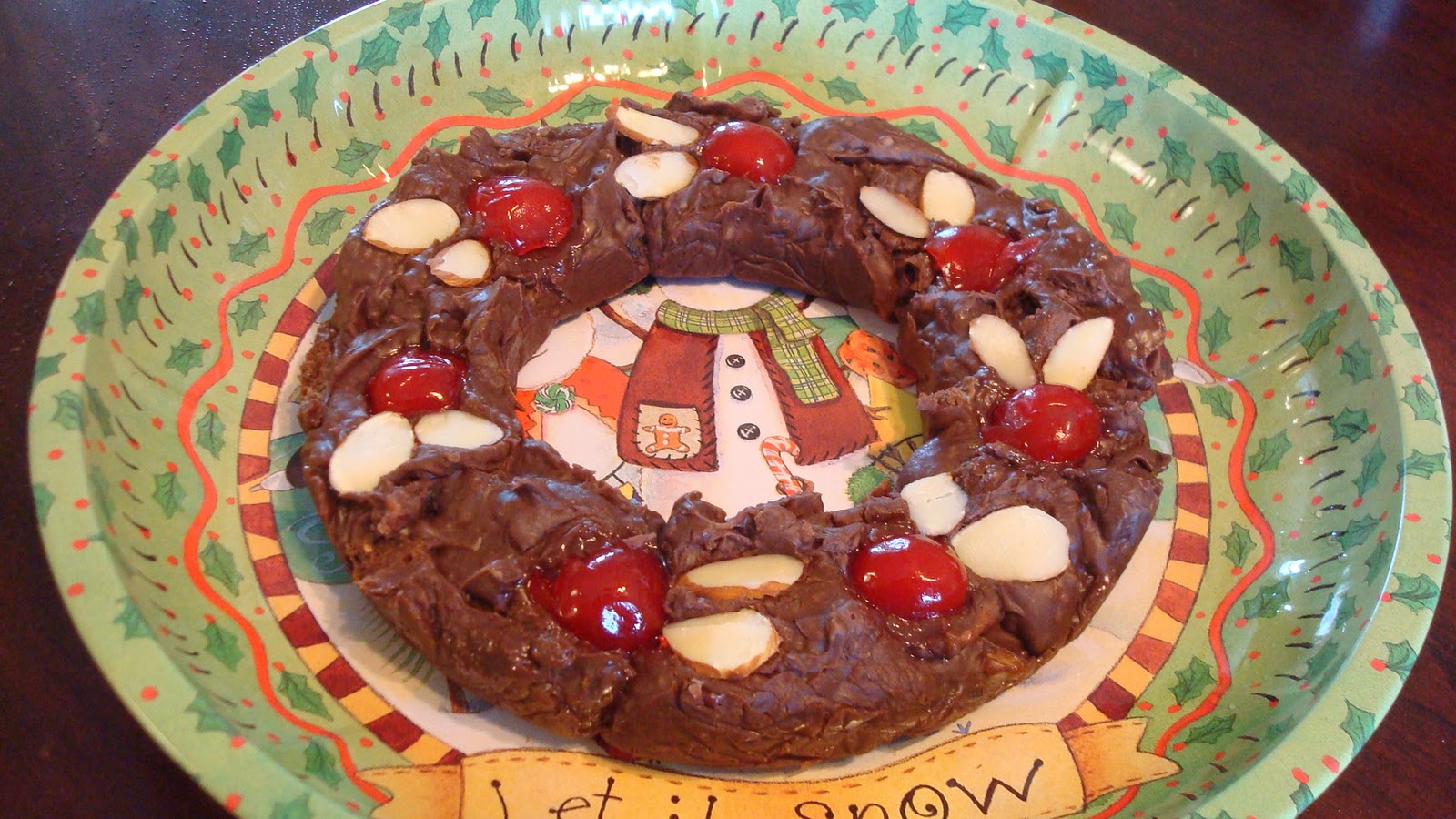 Fusion Art Designs: Chunky Chocolate Fudge Wreath