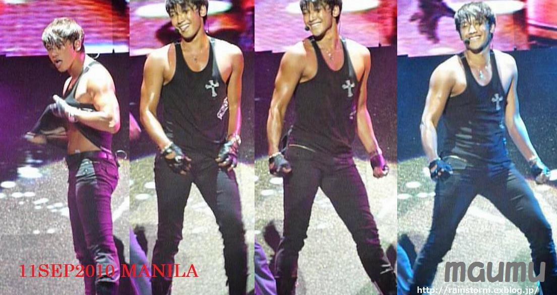 Rain (Bi) Diaries: 10-09-11 Rain (Bi) @ Manila Concert picture