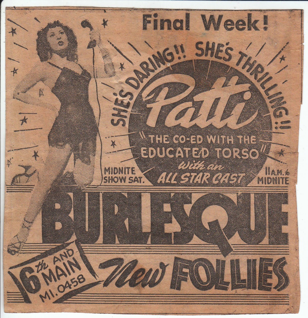 TRUE BURLESQUE: True Burlesque Patti Waggin with Blaza Glory and Ira ...