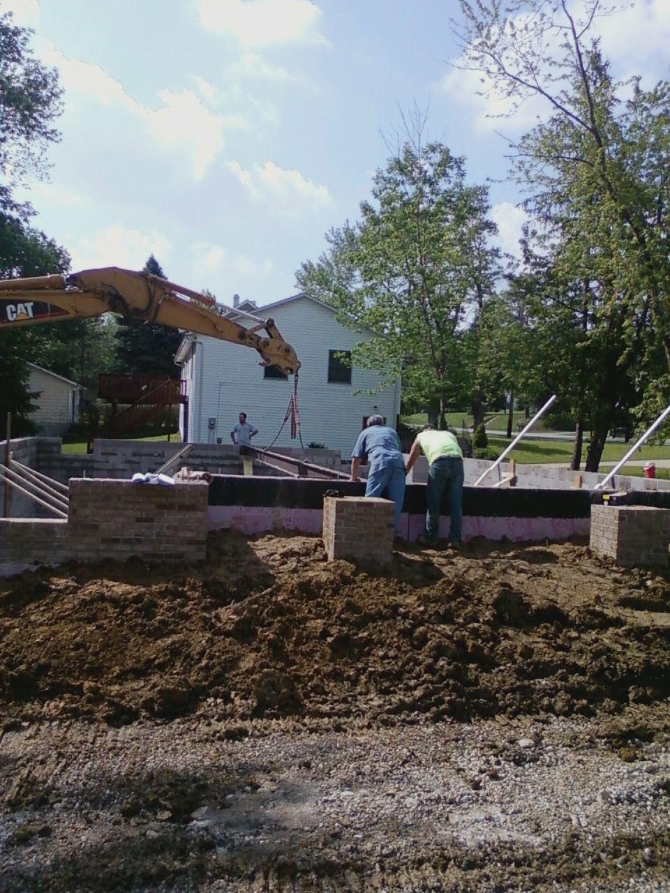 The McNerney Estate: Backfilling and basement beams!