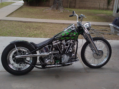 LOVE CYCLES: PANHEAD CHOPPER "1952" 4 sale SOLD