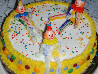 Alta Reposteria y Coordinacion de Eventos: PASTEL DE PAYASOS