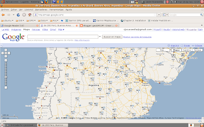 Argentina – Google Map – Callejeros | Geodatum's Blog