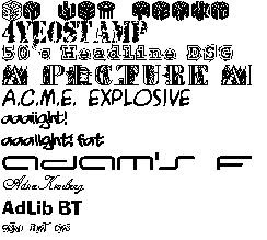 terkini: Font - fonts Keren