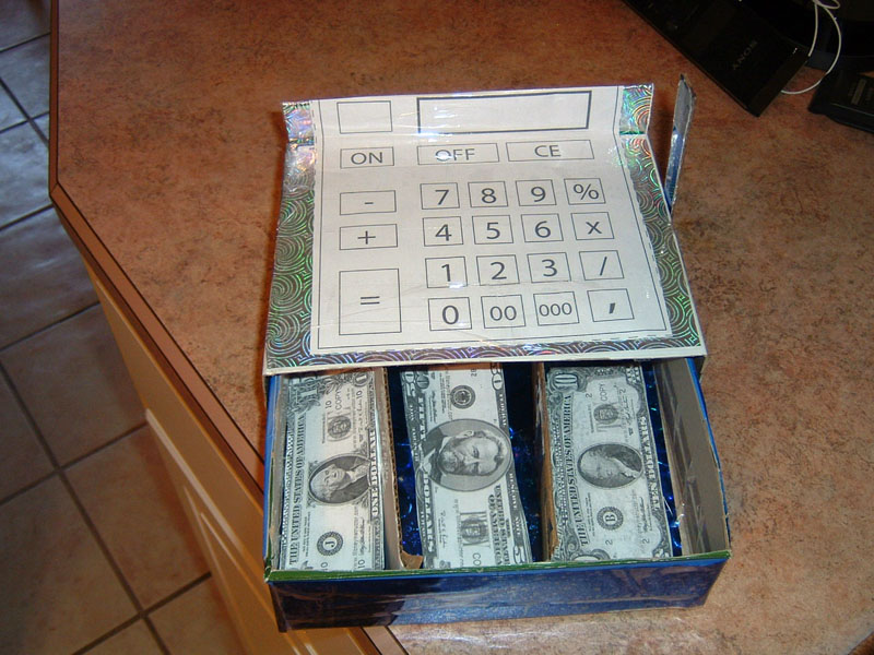 T. Matthews Fine Art: Kid's Crafting - Cereal Box Cash Register