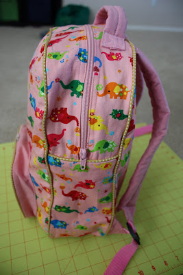 uniquety: Paterning a Back Pack