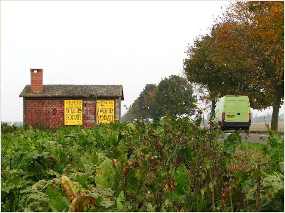 CERGIPONTIN: La RN4 et les cabanes de cantonniers *** Roadman shed