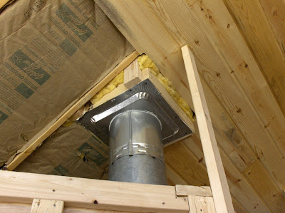 Walton's "Blog" Cabin: Framing in the Chimney