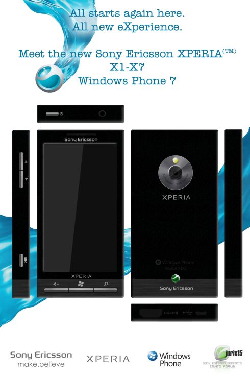 Mania de Tecnologia: Novo Xperia X1-X7, o Sony Ericsson Com Windows ...