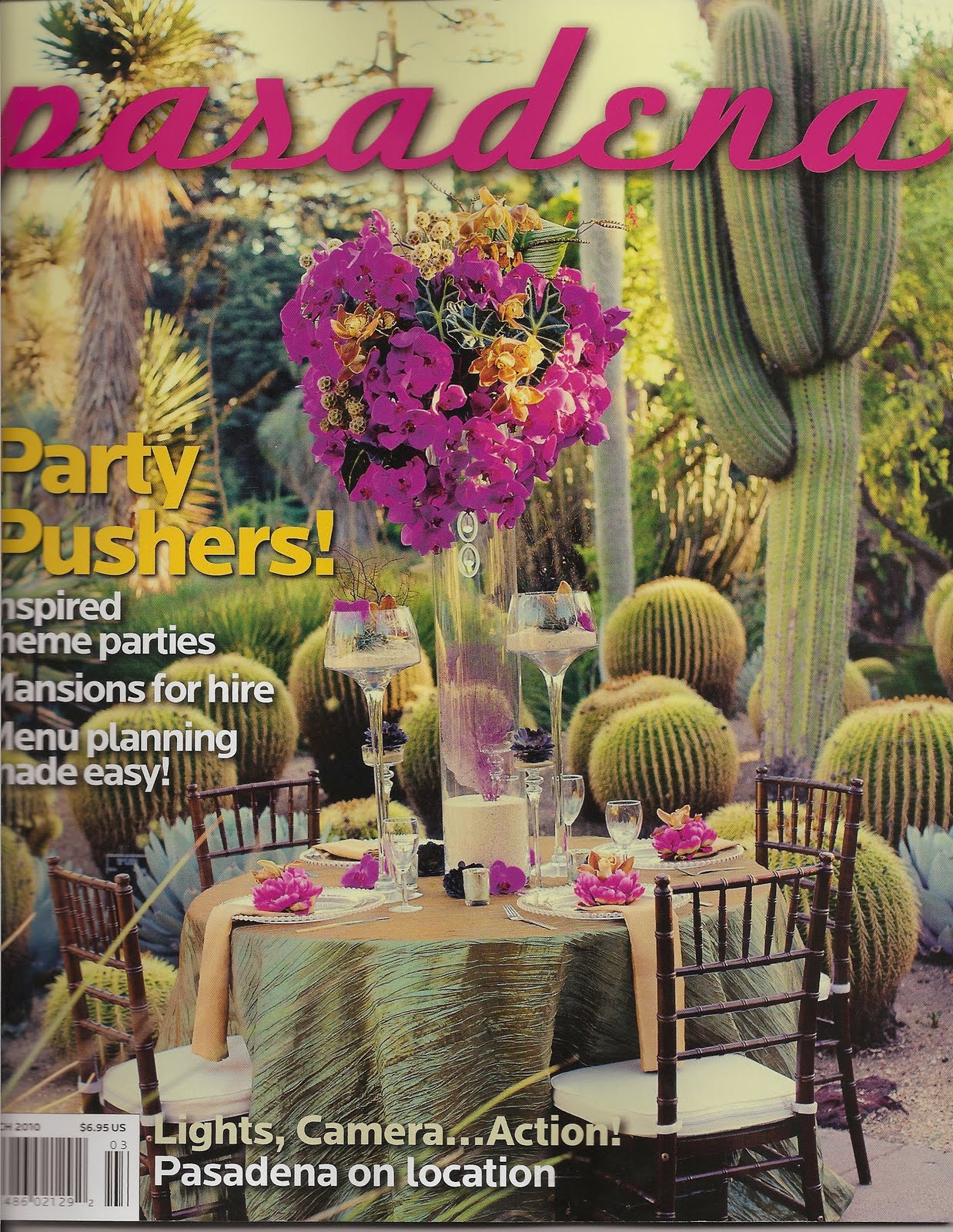 The Fresh Scoop: Fresh Events Company Tabletop Featured on Pasadena ...