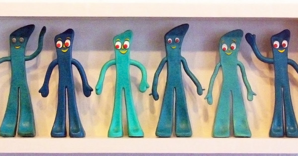 Tales from the Junk Store: Six types of Gumby!