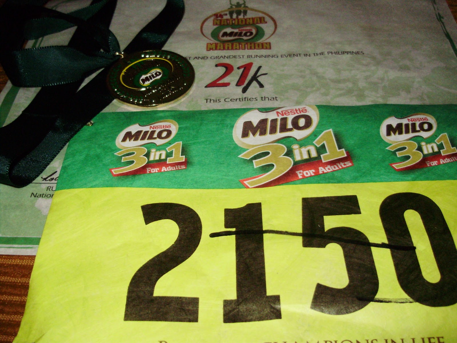 Second Wind: Running the Milo Marathon Davao Leg: Taking it as it is