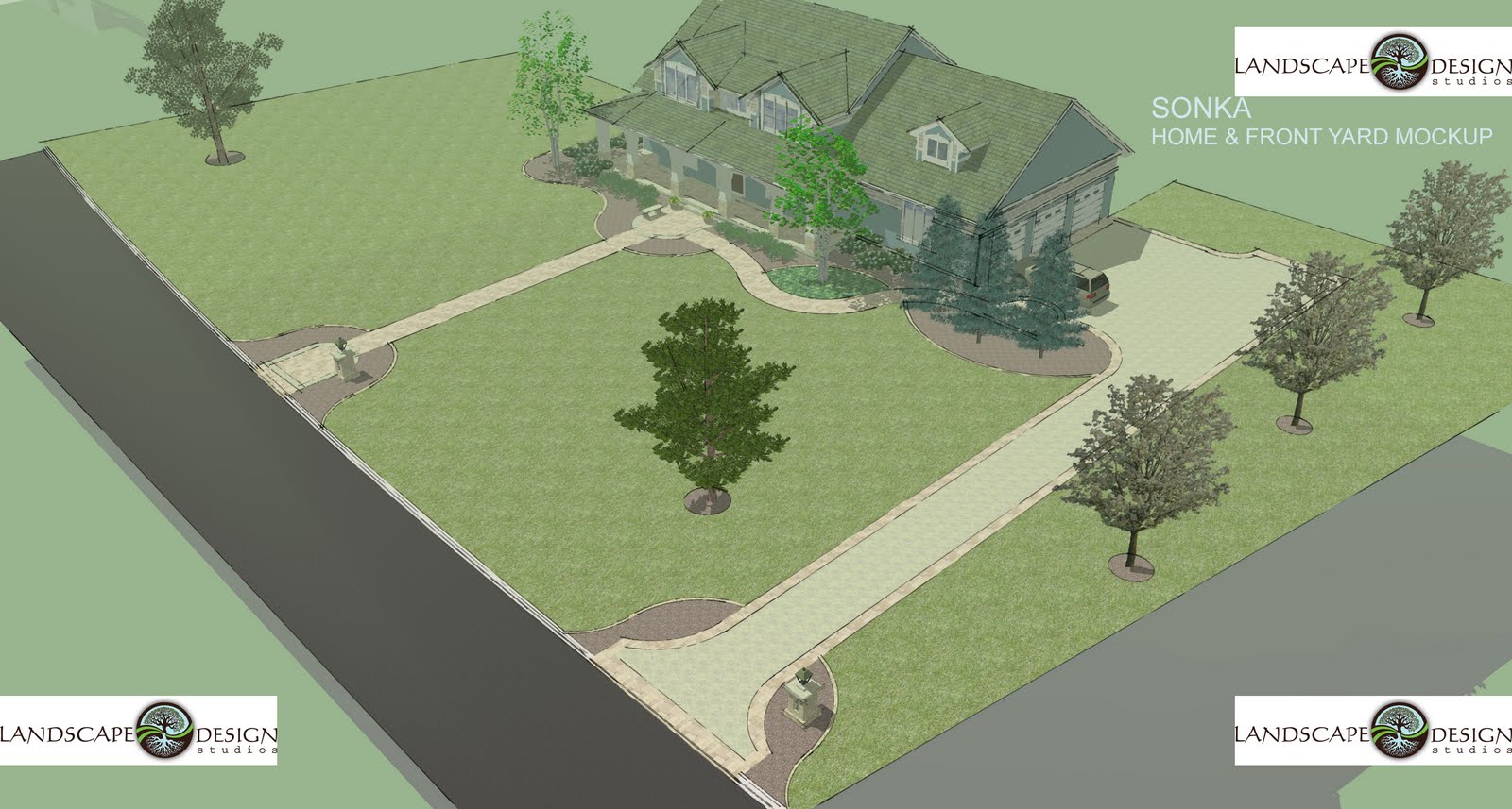 Landscape Design Studios: "Inside the Studio": Kansas City Front Yard ...