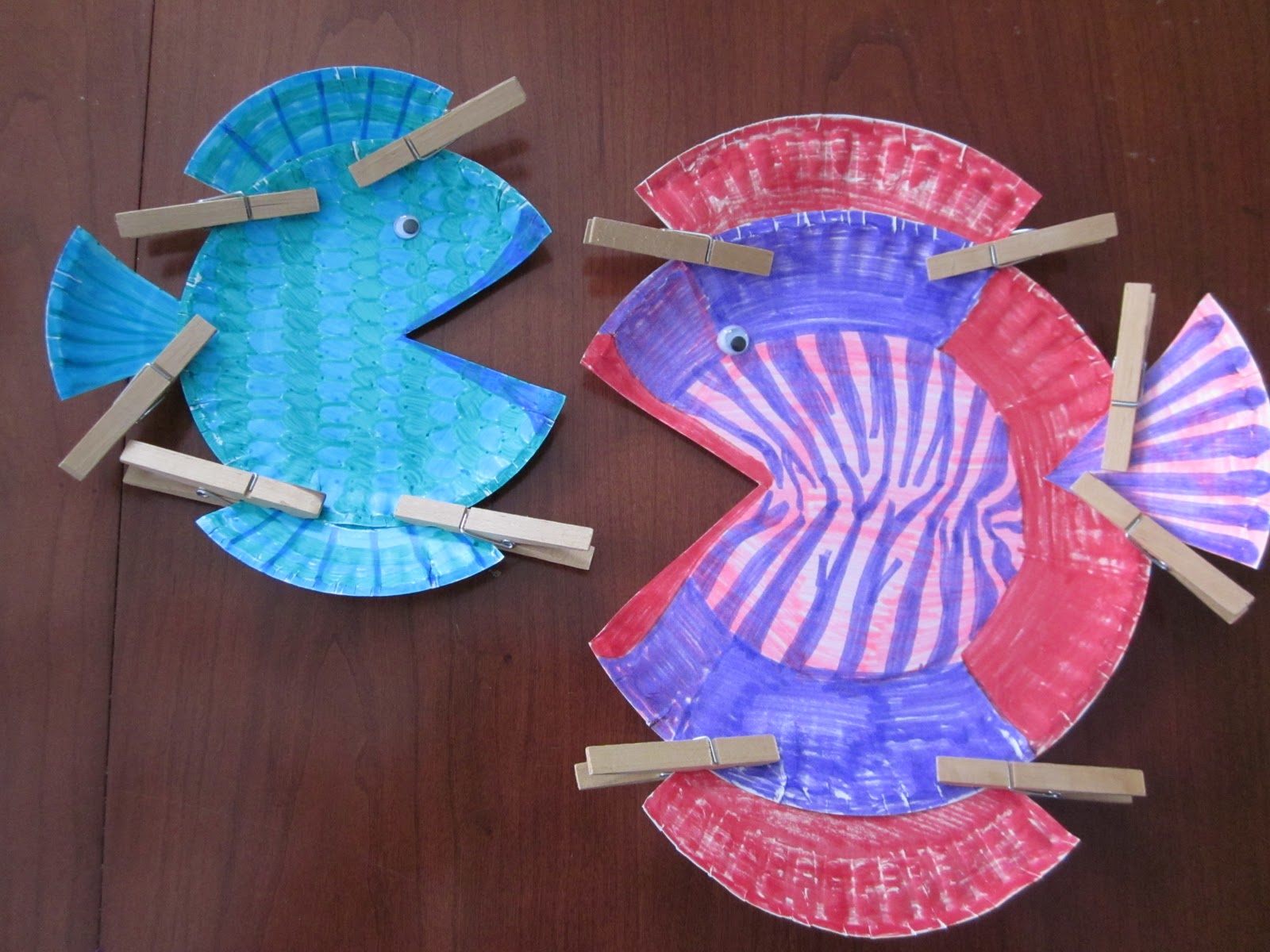 Because I Said So (and Other Mommyisms): Paper Plate Fish Craft