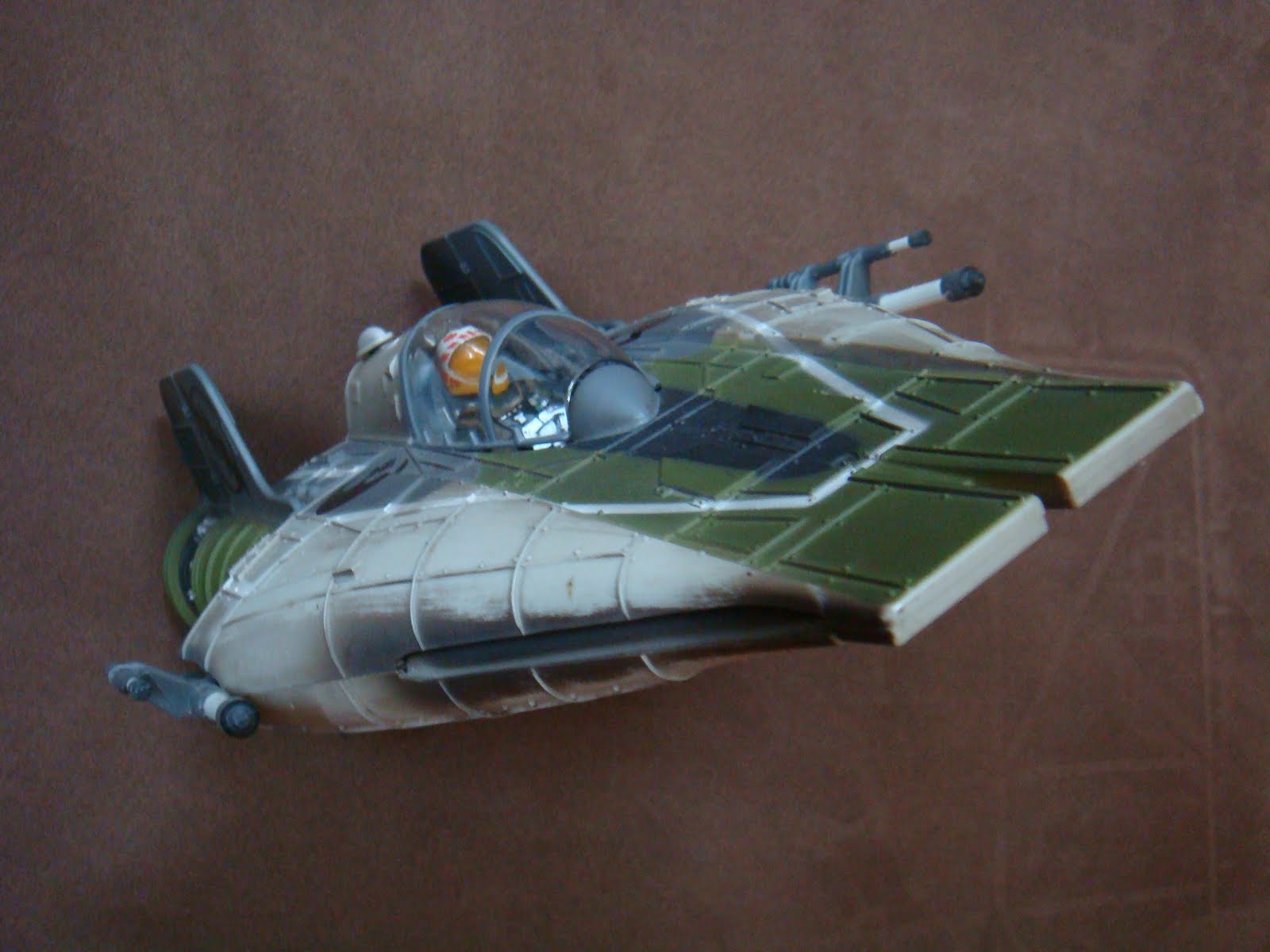 art of toys: STAR WARS : RZ-1 A-wing interceptor SAGA ROTJ