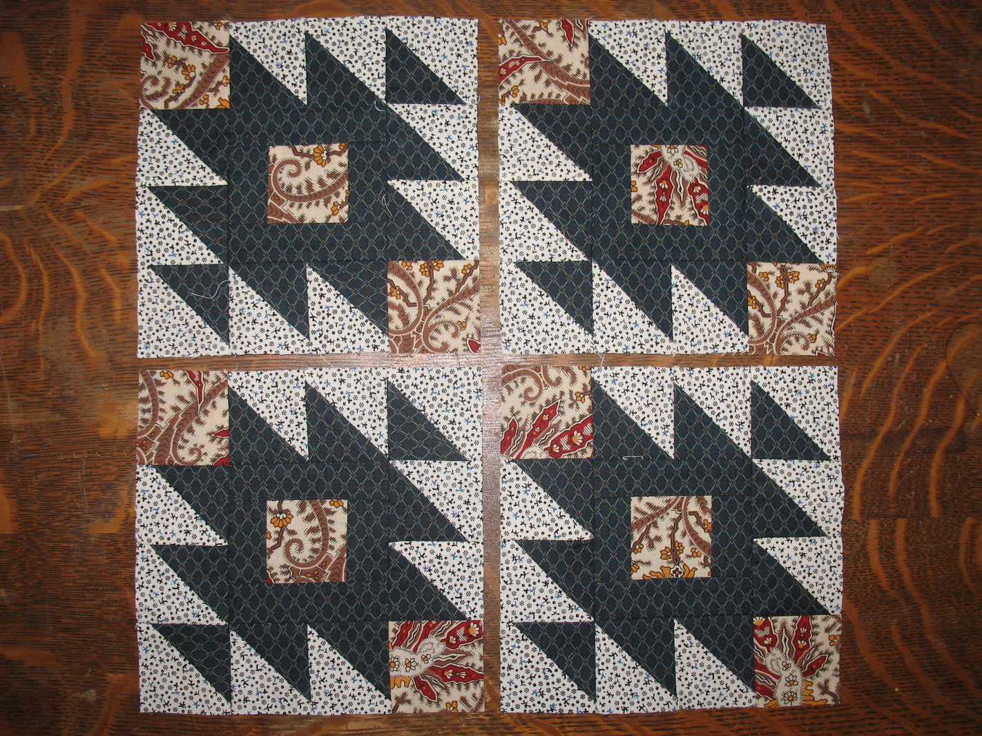 Welcome Home Farm: Oregon Trail Quilt: Rocky Mountain Puzzle