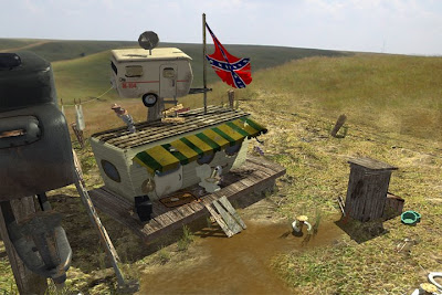 The Artwork of Jonathan Viejou: Redneck Mansion