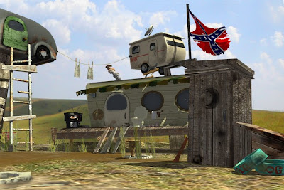 The Artwork of Jonathan Viejou: Redneck Mansion