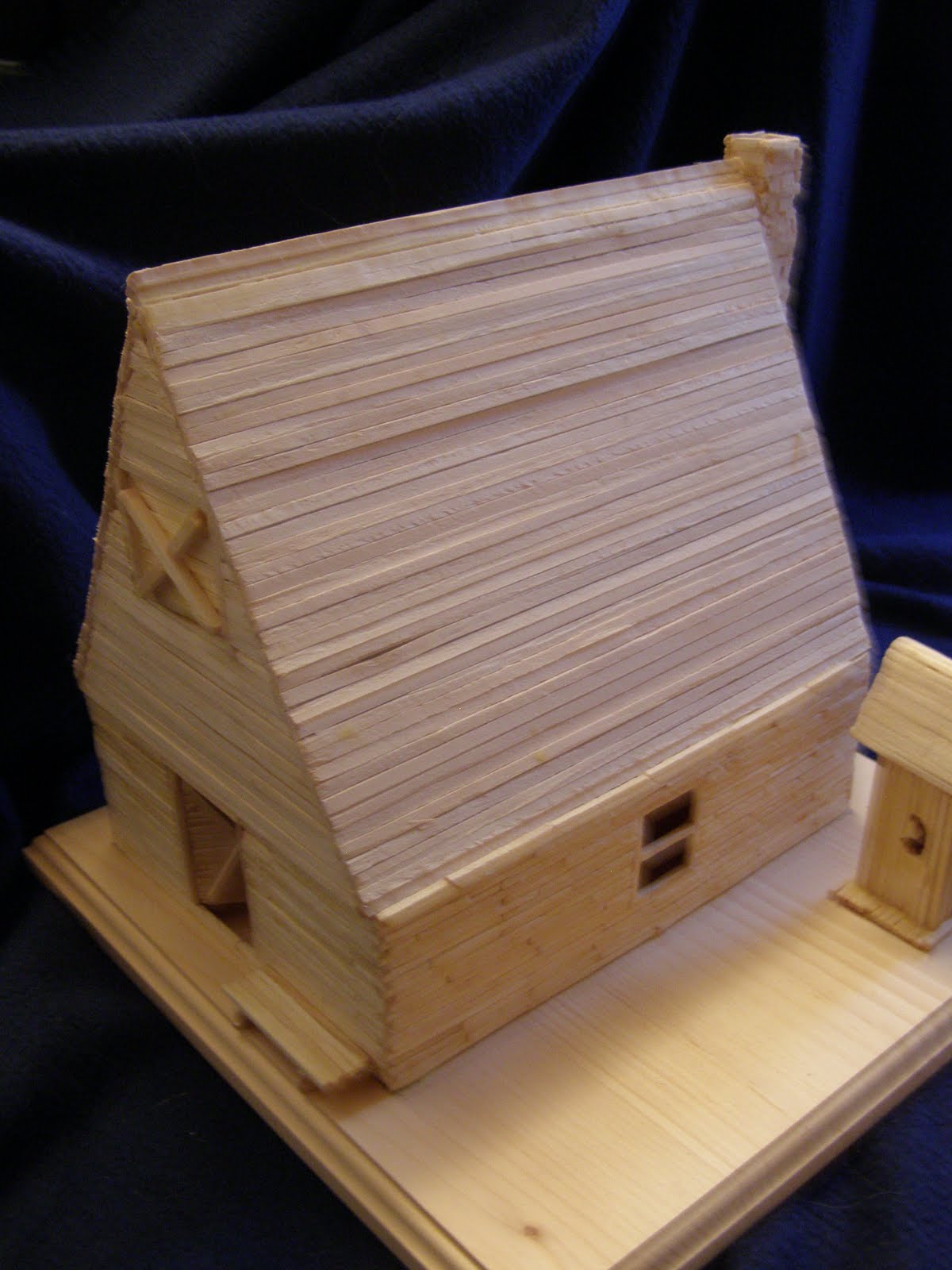 Miniature Log Cabins