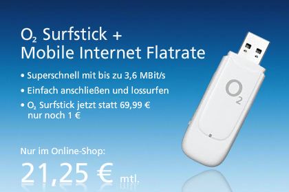 det koof ick mir: o2 Surfstick - o2 Mobiles Internet