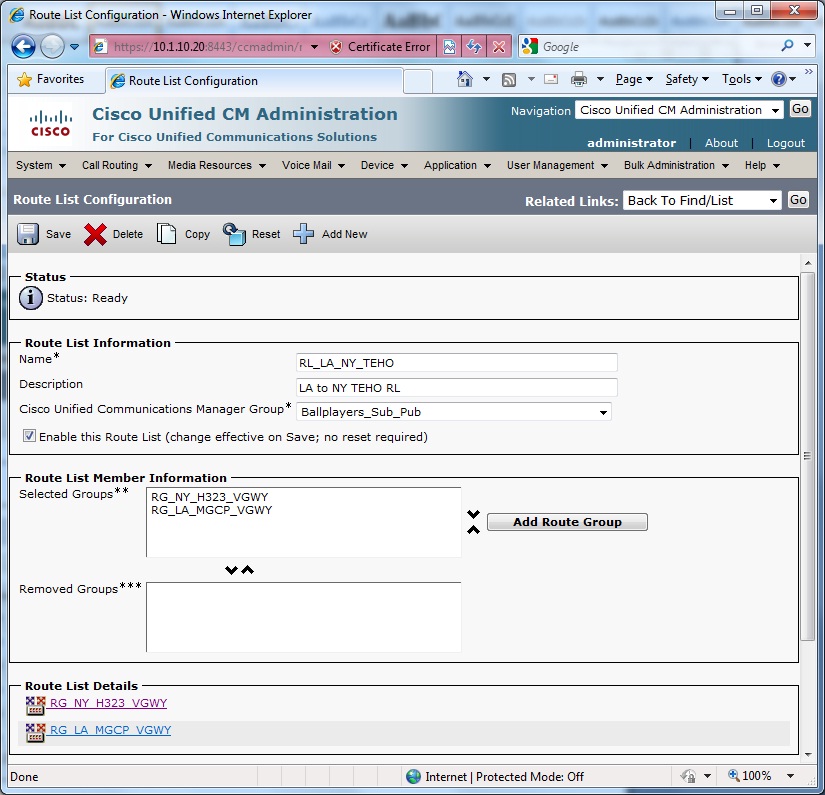 CCIE 12932: CCIE Voice Lab 1.6 – Call Routing