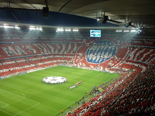 European Football Weekends: Bayern Munich tifo