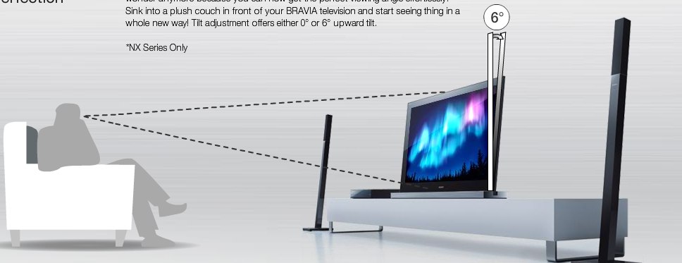 all about techie: sony 'monolithic' design tv