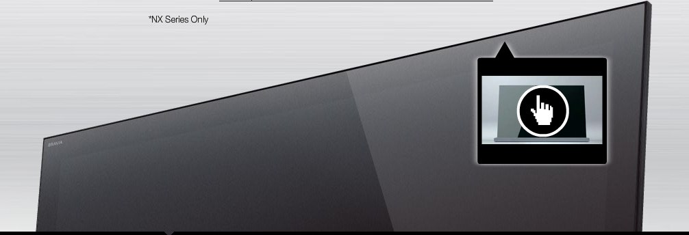 all about techie: sony 'monolithic' design tv