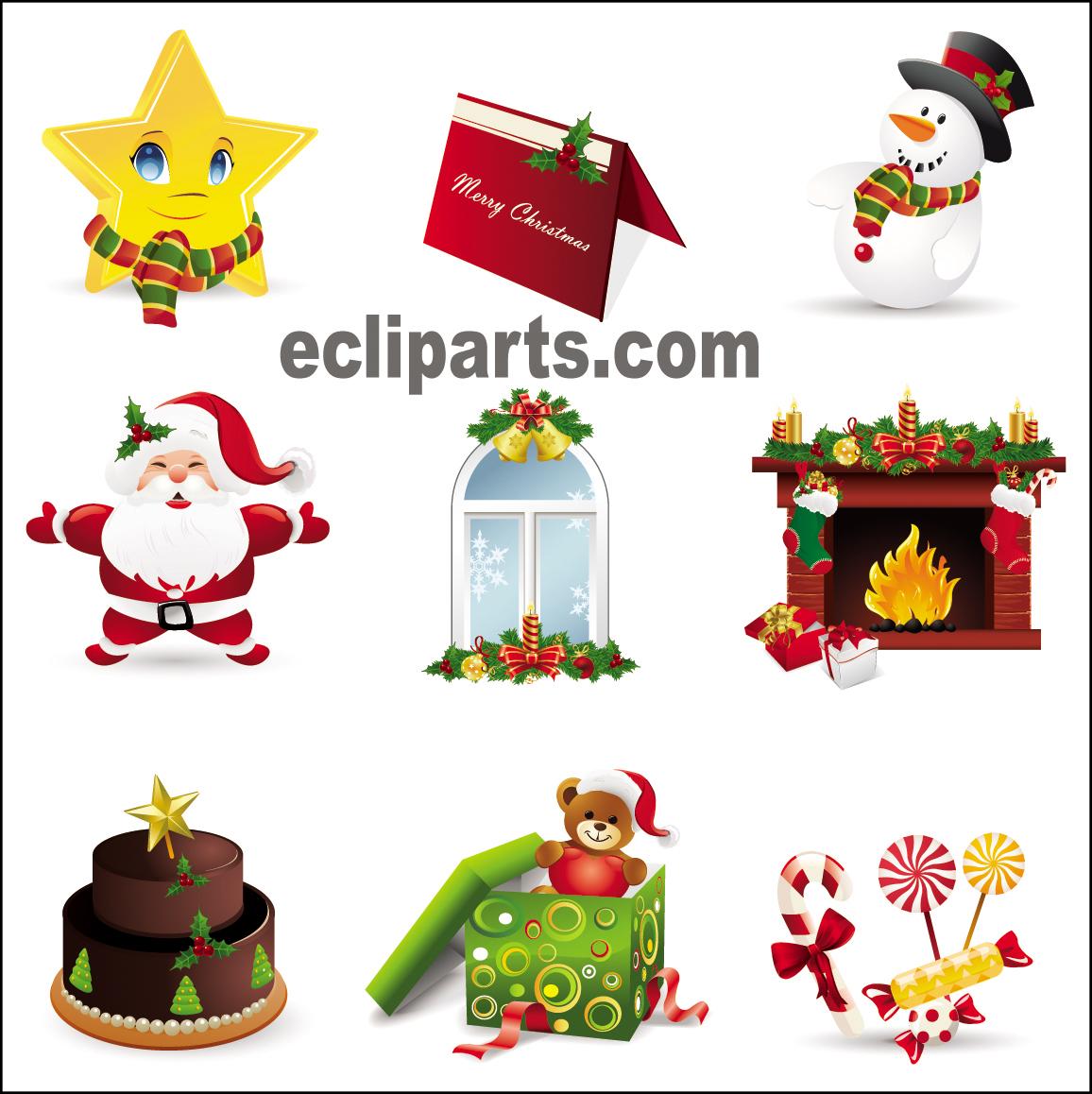 free clip arts: happy Christmas clip art