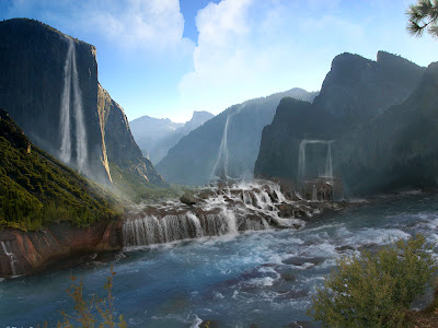 Adhir Pandit: Matte painting try