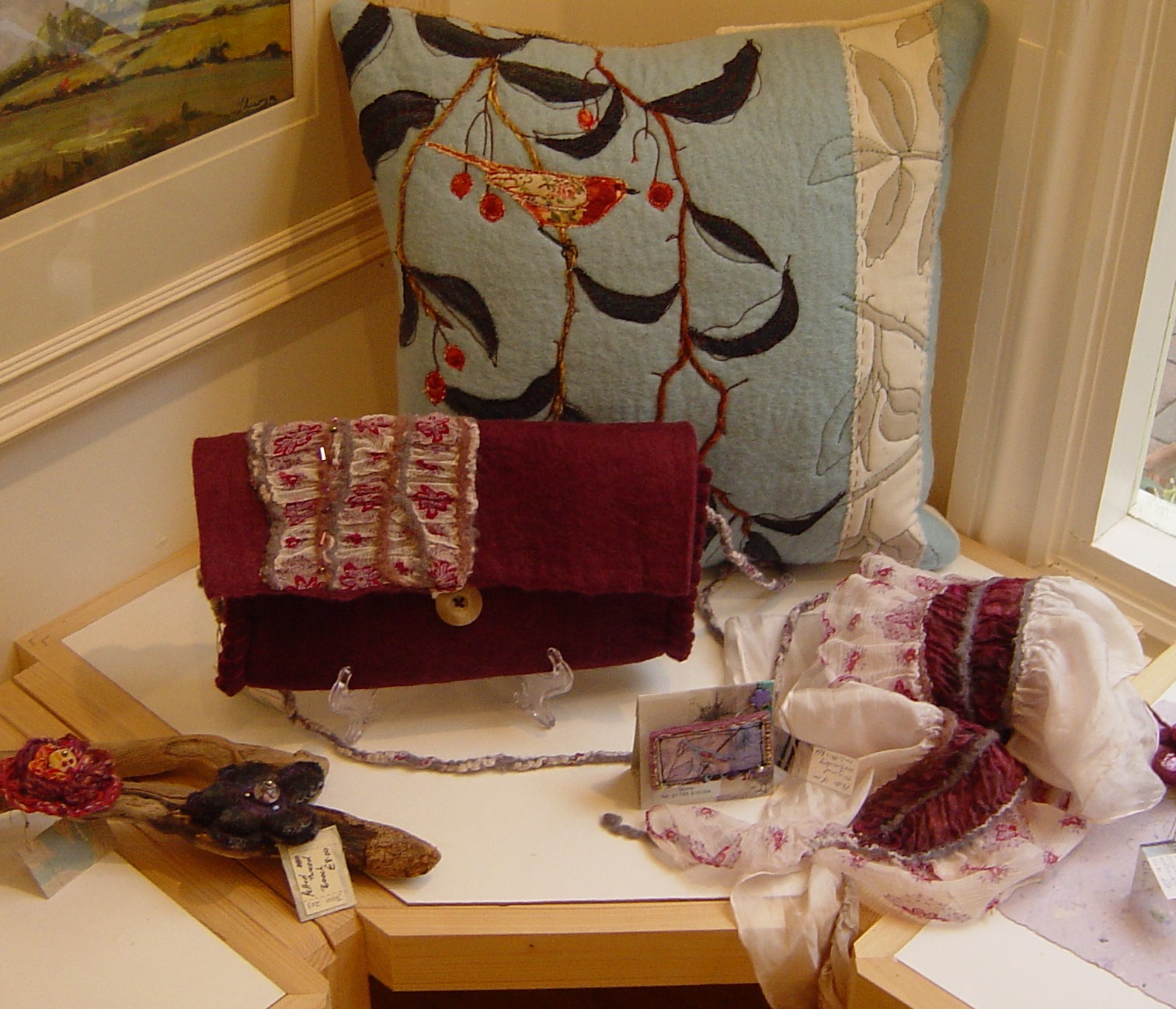Angela Smith Jewellery: Spotlight on Jo Hill Textile artist member of ...
