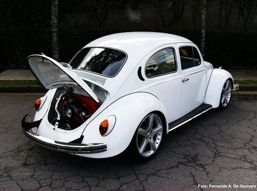 Planeta Automotivo: Fusca tuning com motor Turbo