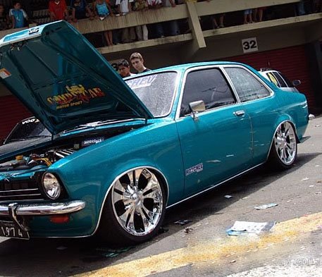 Planeta Automotivo: Chevette tunado com aros Esportivos