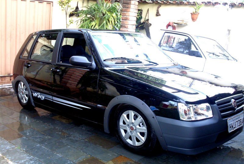 Planeta Automotivo: Fotos de Fiat Uno tunado e rebaixado