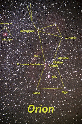 Rasi Bintang Orion ~ Benda Langit