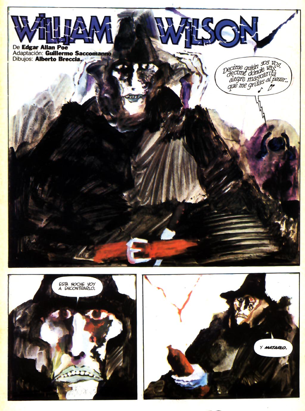 CAPRICHOS DE CÓMIC: WILLIAM WILSON