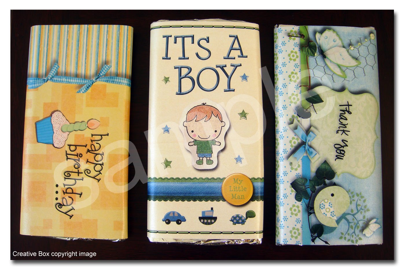 Creative Box*: Personalised Chocolate Wrappers