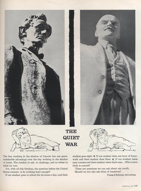 The Second Cold War: The power of advertisements