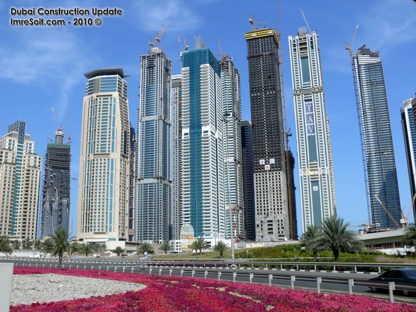Dubai Constructions Update by Imre Solt: Dubai Marina tallest block ...