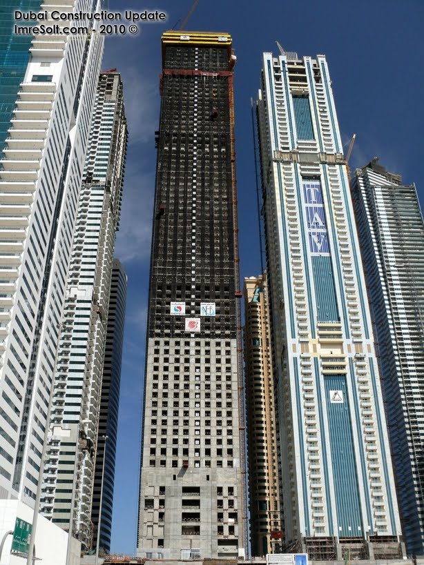 Dubai Constructions Update by Imre Solt: Marina 101 Tower construction ...