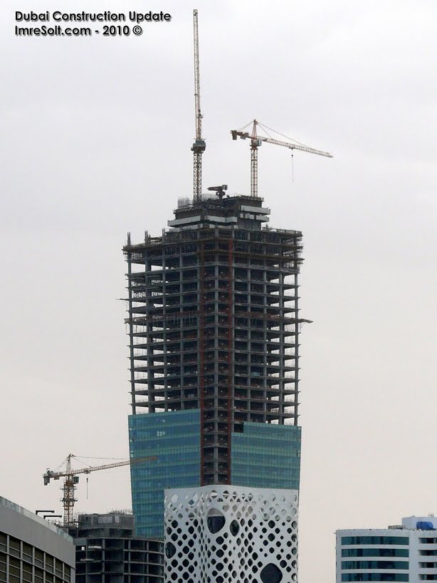 U-Bora Towers Dubai: Ubora Towers construction photos, Business Bay ...