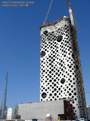 Dubai Constructions Update by Imre Solt: O-14 Tower,Cheese Tower Dubai ...