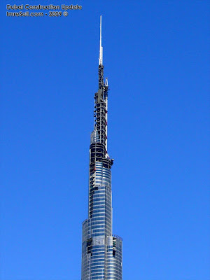 Burj Khalifa aka Burj Dubai photos by Imre Solt: Burj Dubai spire ...