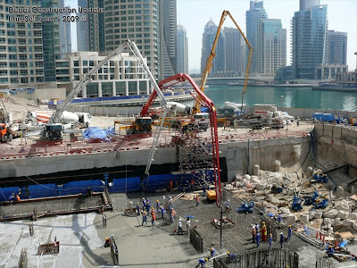 Dubai Constructions Update by Imre Solt: Shahla Tower main pile cap ...