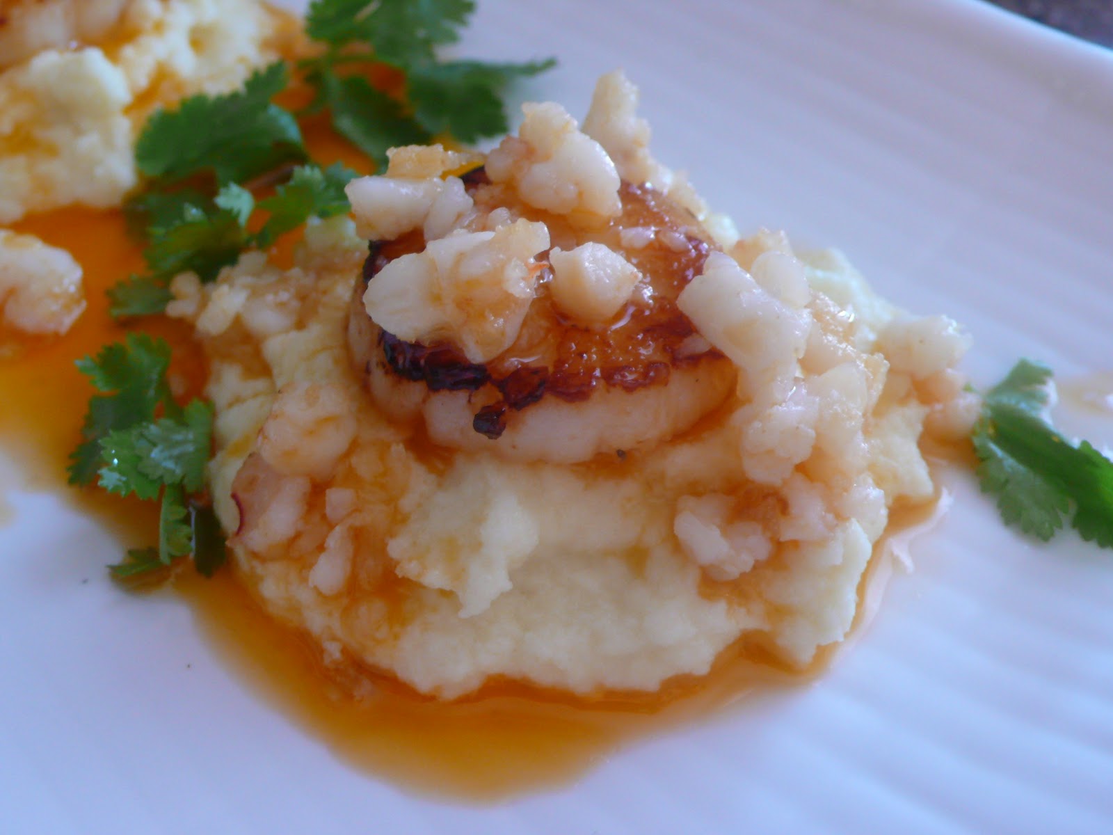 Food Endeavours of the Blue Apocalypse: Cauliflower puree, seared ...