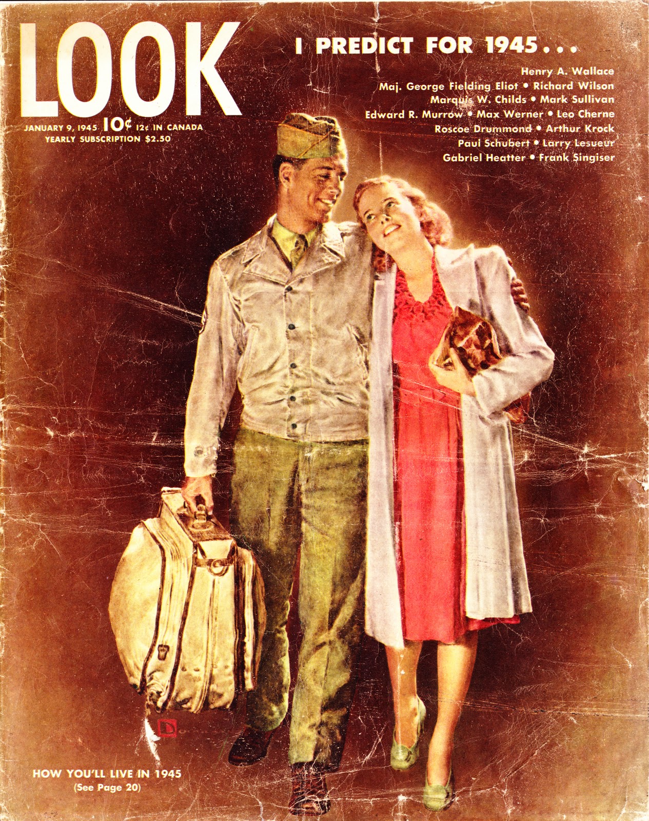 Madeline's Memories: "Look" Magazine, January 9, 1945